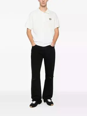 Kenzo Wild Tiger Polo Shirt - White