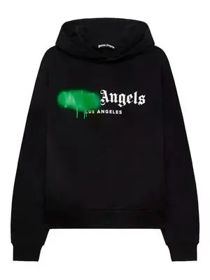 Palm Angels Ribbed Sweatshirts Hoodies For Men