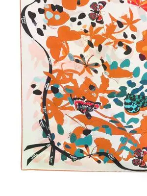 Fendi Butterflies-print Scarf