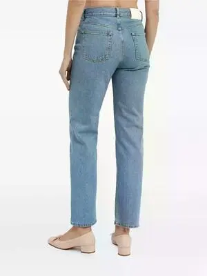 Loulou De Saison Five-pocket Tapered Leg Jeans