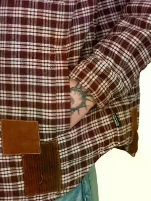 STORY MFG. Harvest Patchwork Overshirt