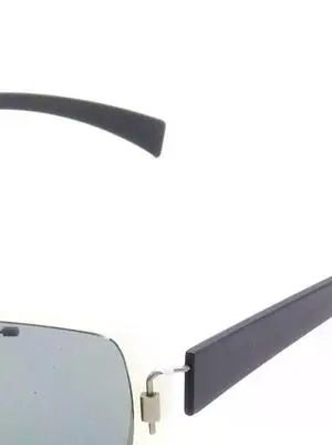 MARCUS Rectangle-frame Glasses - White