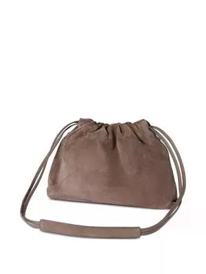 Brunello Cucinelli Monili Detail Cross Body Bag - Brown