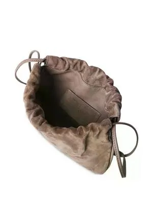 Brunello Cucinelli Monili Detail Cross Body Bag - Brown