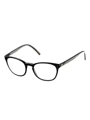 HOFFMANN & RATHBONE Oval Eyeglasses - Black