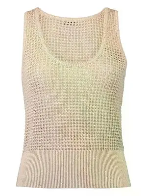 Brunello Cucinelli Scoop Neck Knit Top