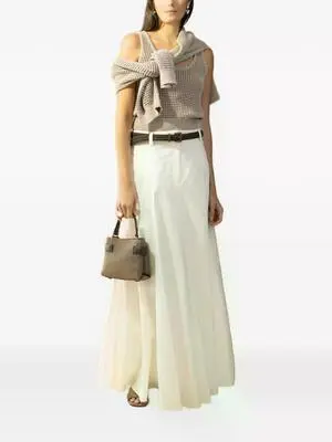 Brunello Cucinelli Scoop Neck Knit Top