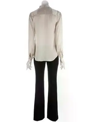 L'Agence Flared Trousers - Black
