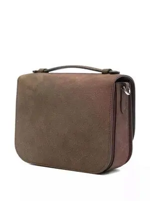 Stella McCartney Logo Perforated Cross Body Bag - Brown