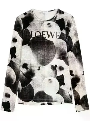 Loewe Balloon-print T-shirt - Black