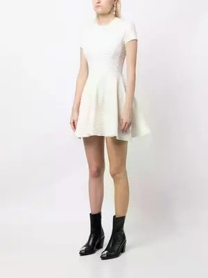 Miu Miu Jacquard A-line Dress