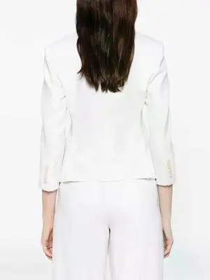 Max Mara Long-sleeve Button Blazer - Neutrals