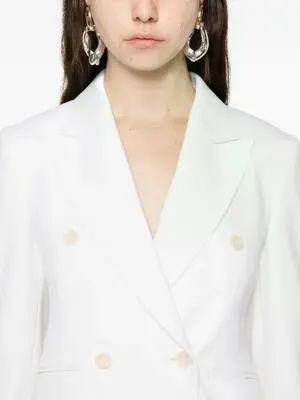 Max Mara Long-sleeve Button Blazer - Neutrals