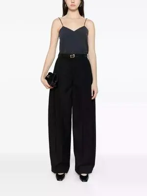 Max Mara Sleeveless V-neck Top