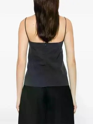 Max Mara Sleeveless V-neck Top