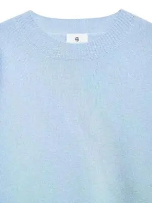 ANINE BING Lee Crew-neck Sweater - Blue