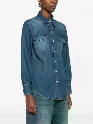A.p.c. Western-style Chest Pocket Shirt