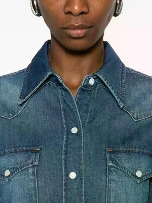 A.p.c. Western-style Chest Pocket Shirt