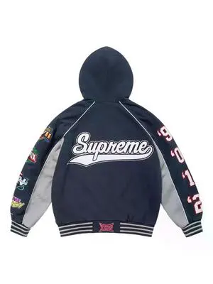 Supreme Playoffs Zip-up Hooded Sweater