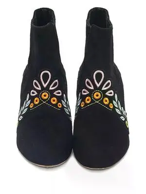 SOPHIA WEBSTER Liliana Embroidered Ankle Boots