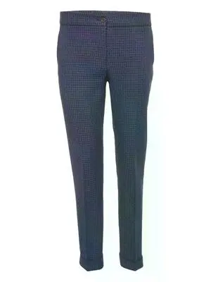 Etro Jacquard Skinny Trousers