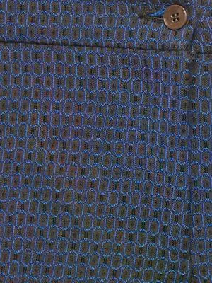 Etro Jacquard Skinny Trousers