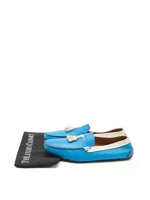 Giorgio Armani Leather Tassel Loafers