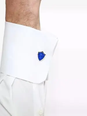 Mateo Shield Lapis Cufflinks