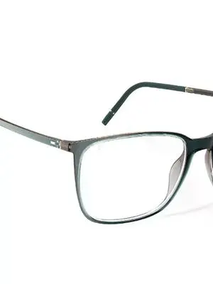 SILHOUETTE Rectangle Frame Eyeglasses - Black