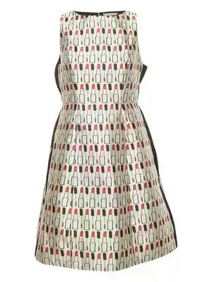 Alice + Olivia Jacquard Lipstick Dress