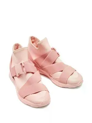 CHRISTOPHER KANE Buckle Leather Sneakers - Pink