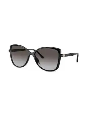 Michael Kors Logo Plaque Cat Eye Sunglasses
