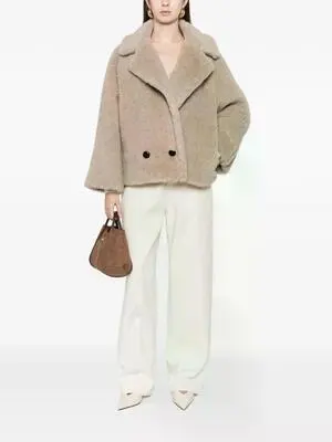 Max Mara Teddy Double Breasted Jacket