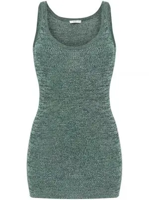 Prada 2000 Knitted Tank Top - Green