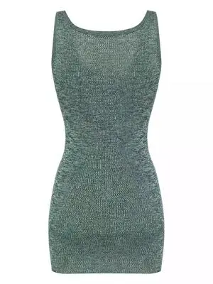 Prada 2000 Knitted Tank Top - Green