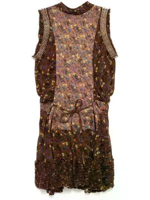 Chloé 2018 Floral Playsuit - Brown