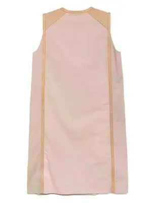 Hermès V-neck Sleeveless Dress