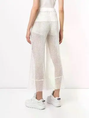 Mihara Yasuhiro Flared Mesh Trousers