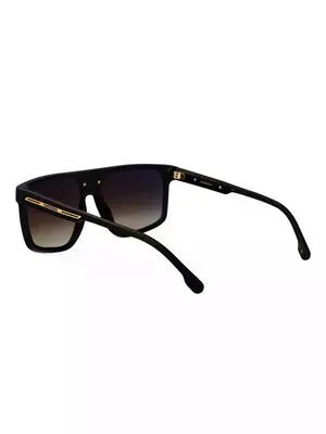 Carrera Eyewear Square Frame Sunglasses With Gold-tone Detailing