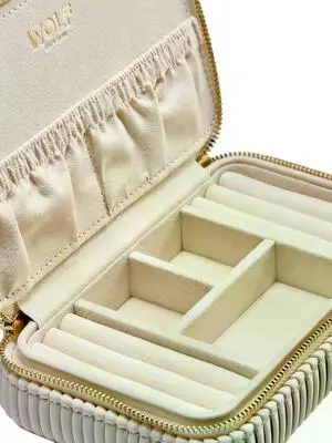 Wolf Bella Zipped Jewellery Box