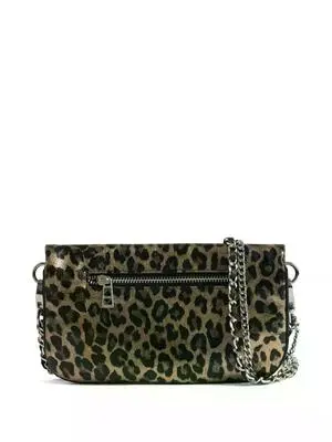 Zadig&Voltaire Nano Rock Leopard-effect Shoulder Bag