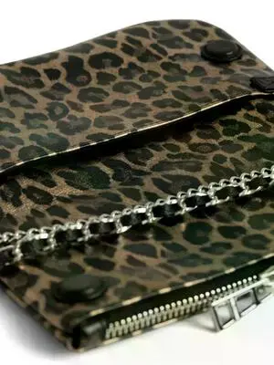 Zadig&Voltaire Nano Rock Leopard-effect Shoulder Bag