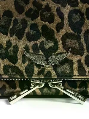 Zadig&Voltaire Nano Rock Leopard-effect Shoulder Bag