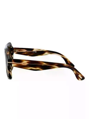 TOM FORD Round Frame Sunglasses