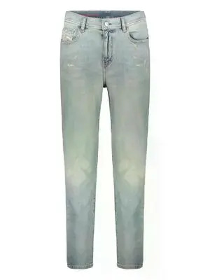 DIESEL® Faded Five-pocket Jeans - Blue