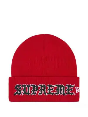 Supreme New Era Old English Beanie Hat