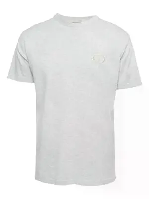 Dior Logo-embroidery T-shirt - Grey