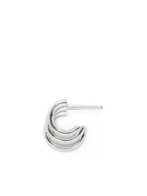 SHAUN LEANE Bound Hoop Earring - Silver