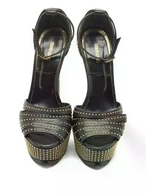 Roberto Cavalli Studded Platform Stiletto Sandals