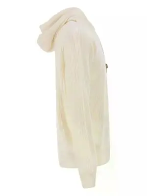 Tagliatore Ribbed Hooded Sweater